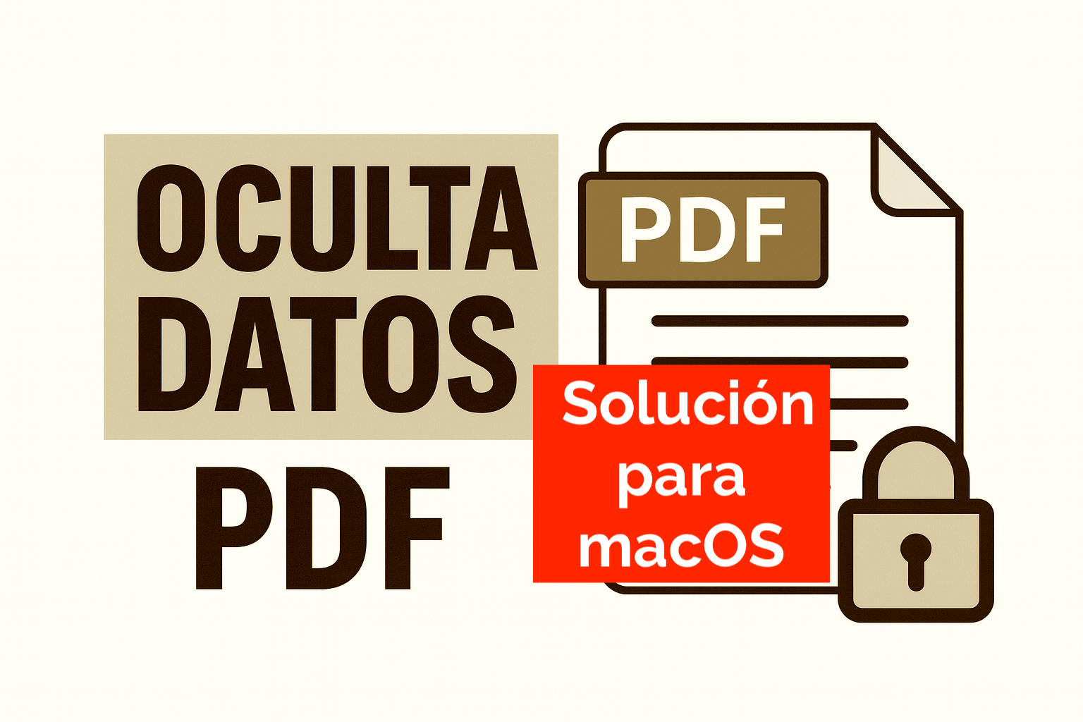 Cómo eliminar información confidencial de un PDF en MacOS | Palabras binarias